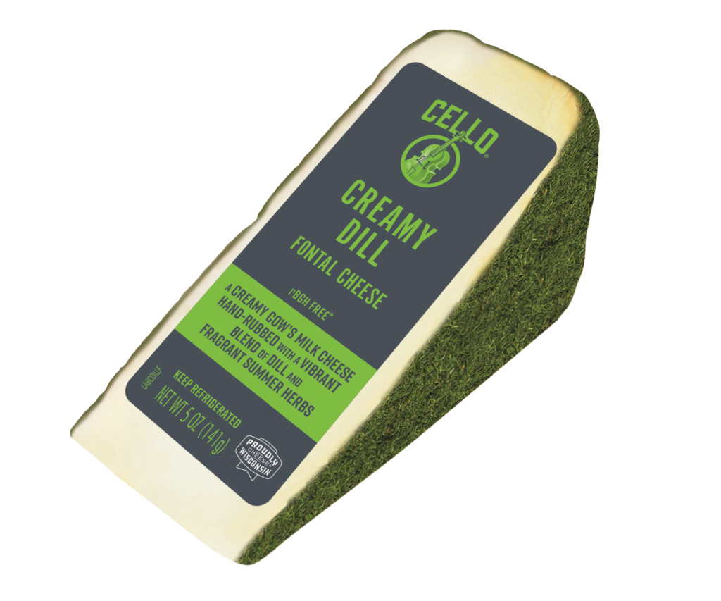 Try Our Creamy Dill Rubbed Fontal Wedge | Cello Cheese