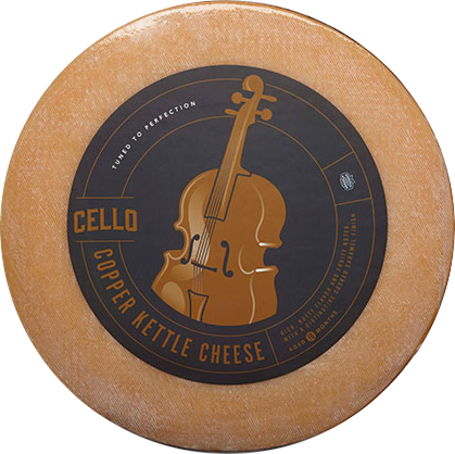 One of a Kind Copper Kettle Wheel - Cello Cheese