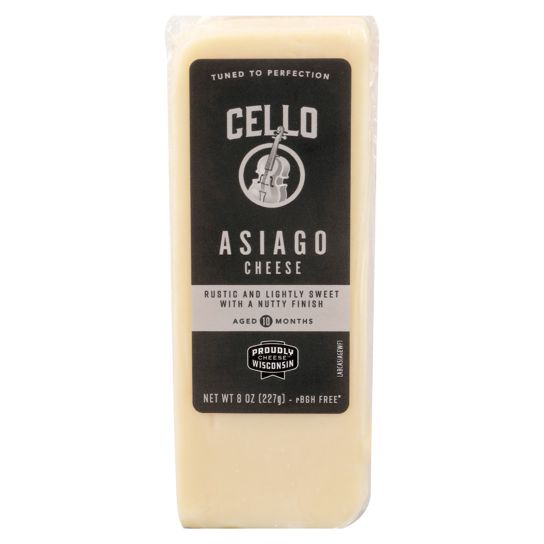 Try Our Asiago Cheese | Aged for 10 Months | Cello Cheese