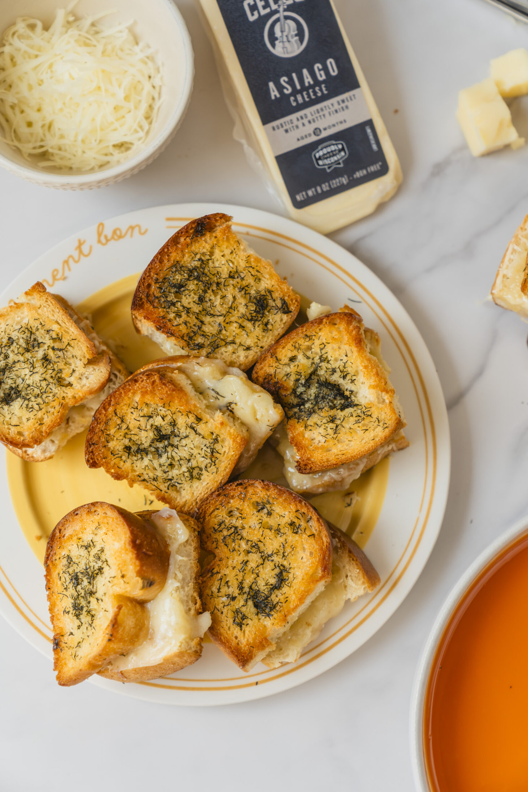 Hawaiian Roll Mini Grilled Cheese - Cello Cheese