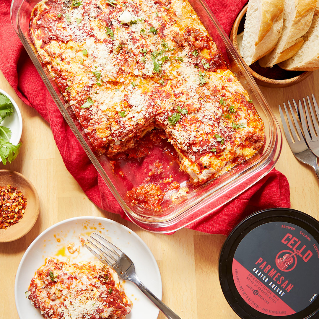 Holiday Lasagna - Cello Cheese